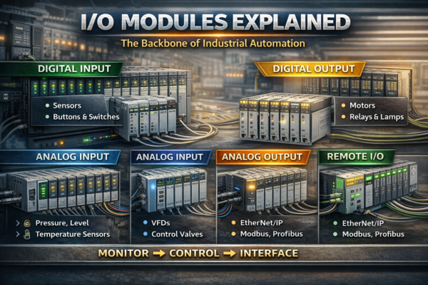 Types of I/O Modules in Industrial Automation - minepower.in